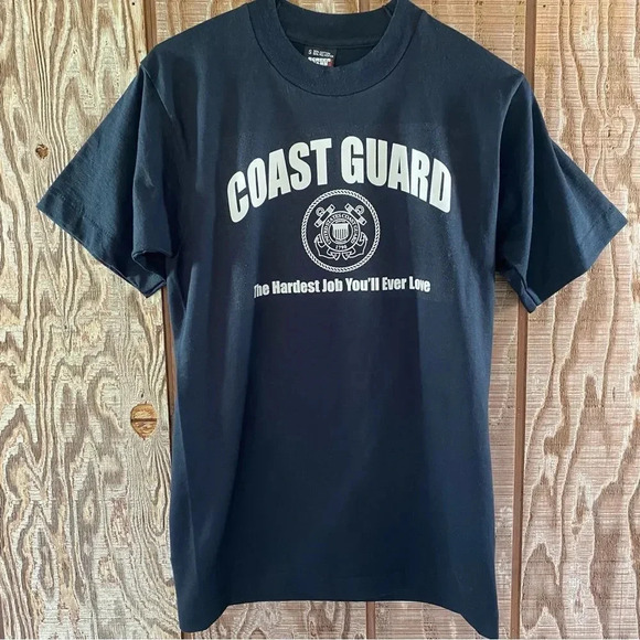 Screen Stars | Shirts | Vintagemade Inusa Coast Guard Tee Shirt | Poshmark